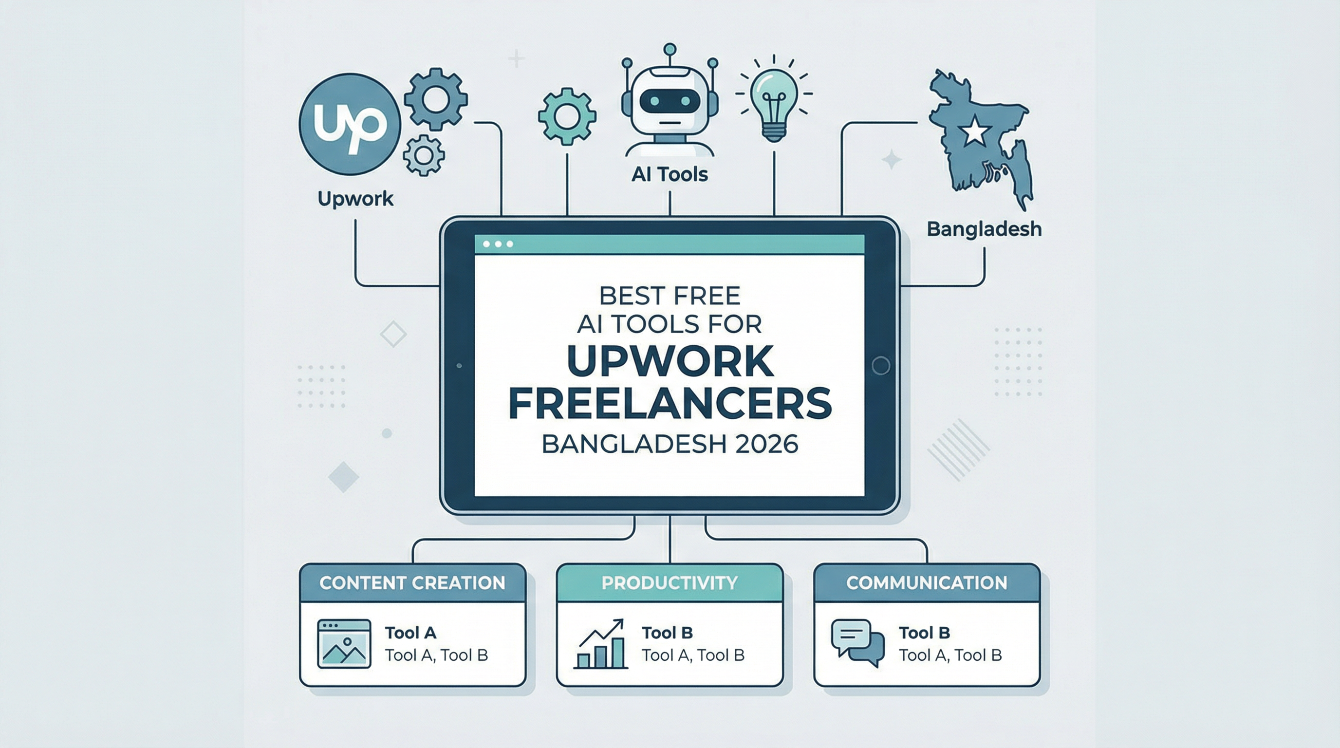 Best Free AI Tools for Upwork Freelancers Bangladesh 2026 | OneBrain Blog